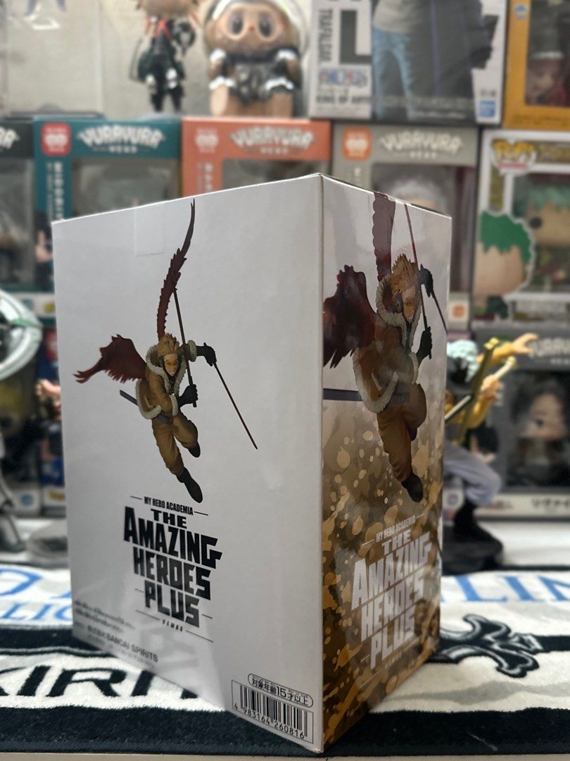 BANPRESTO MY HERO ACADEMIA THE AMAZING HEROES PLUS HAWKS, Hobbies ...