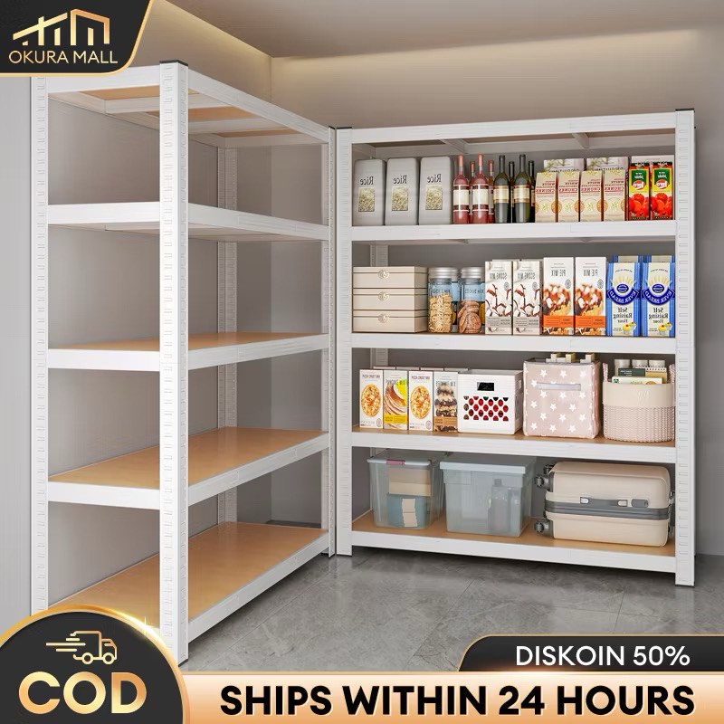 (BARU) Rak Serbaguna rak besi rak buku, Perabotan Rumah di Carousell