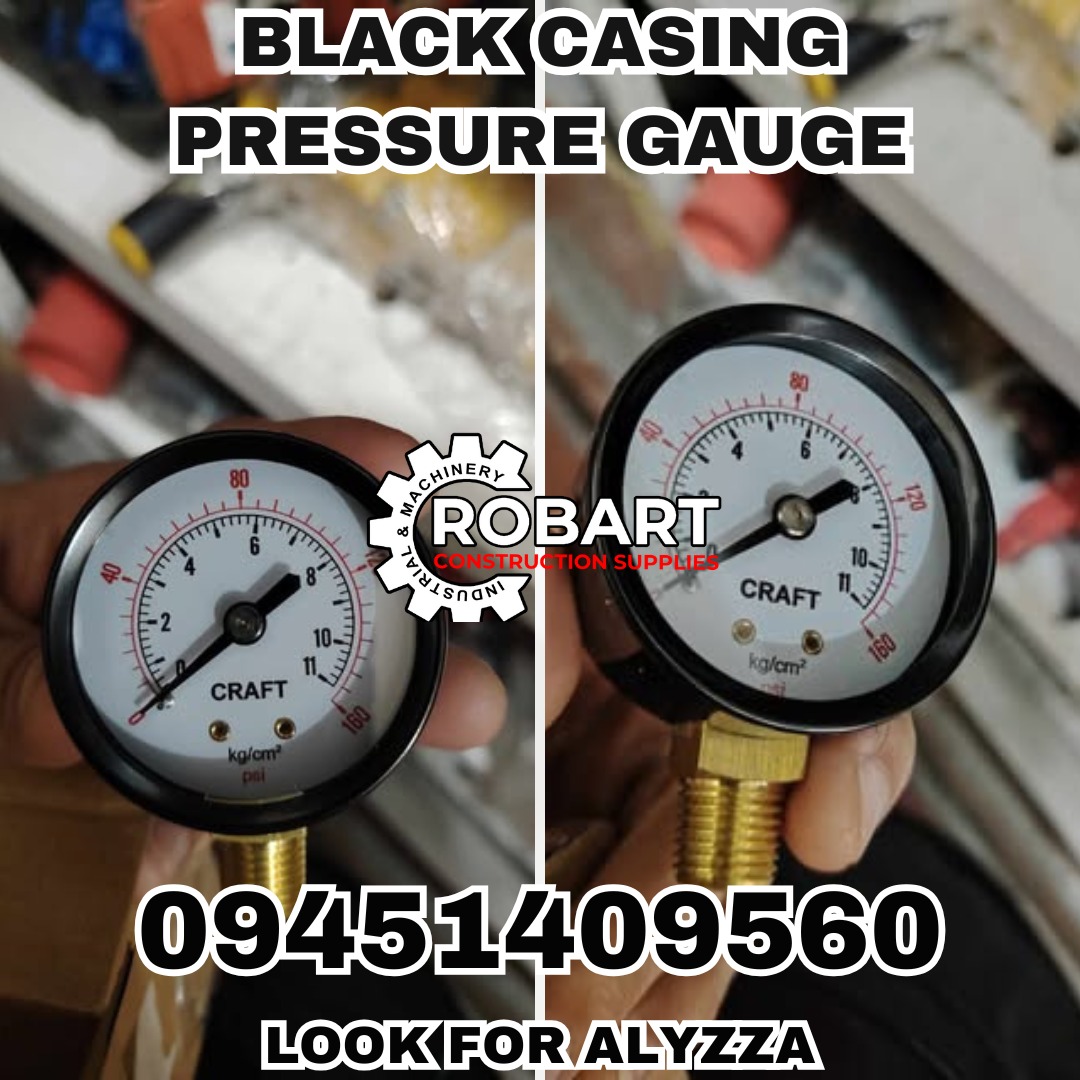 BLACK CASING PRESSURE GAUGE, Looking For on Carousell
