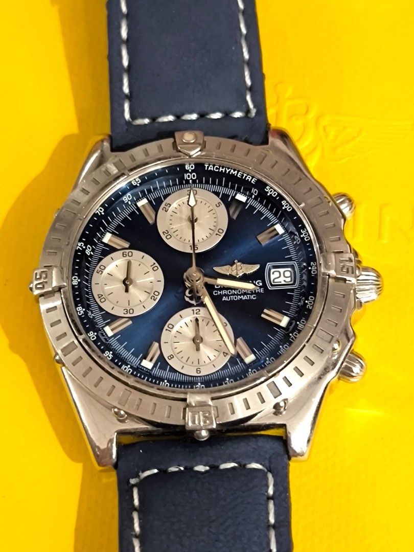 Breitling Chronometer Chronomat A13352 Watch Full Box With Original ...