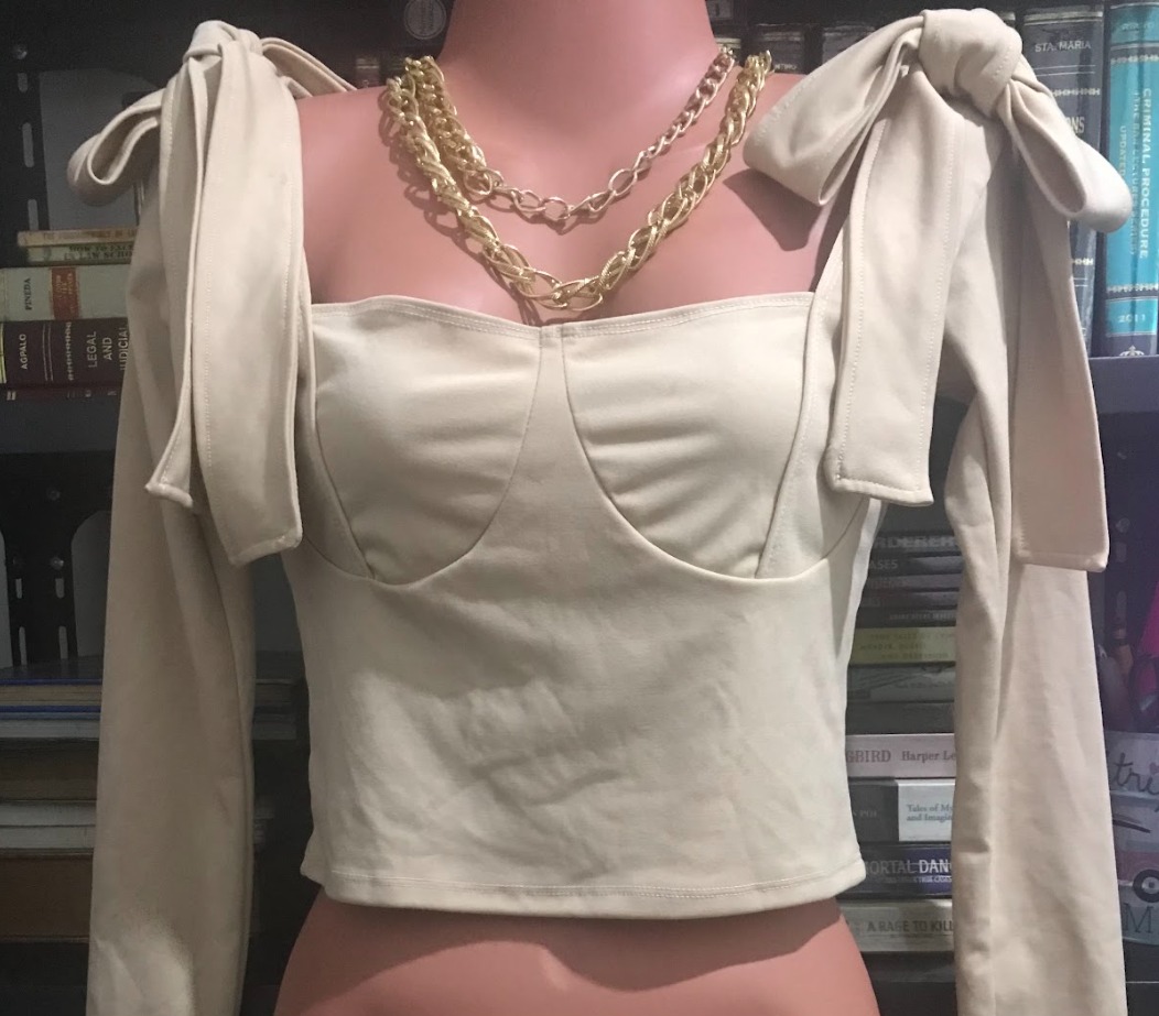 BSCO Candice Nude Top, Women's Fashion, Tops, Others Tops on Carousell