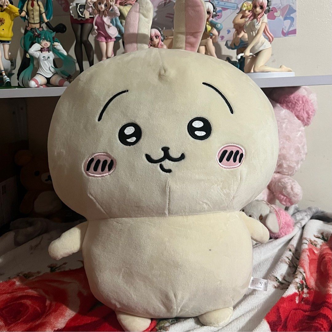 (BUNDLE ONLY) Jumbo XL Chiikawa Usagi Plush Plushie Stuff Toy Charm ...