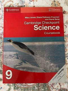 Cambridge Checkpoint Science Coursebook 9, Hobbies & Toys, Books ...