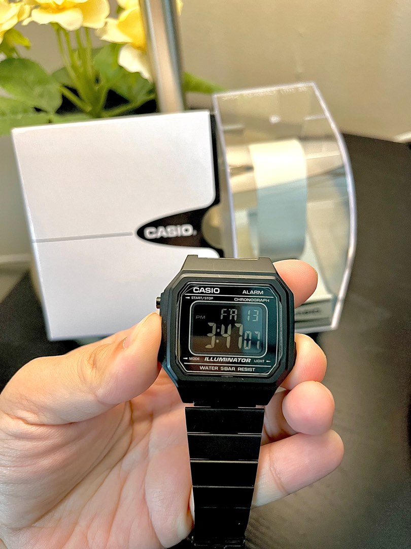 CASIO ORIGINAL B650WB-1B, Men's Fashion, Watches & Accessories, Watches ...