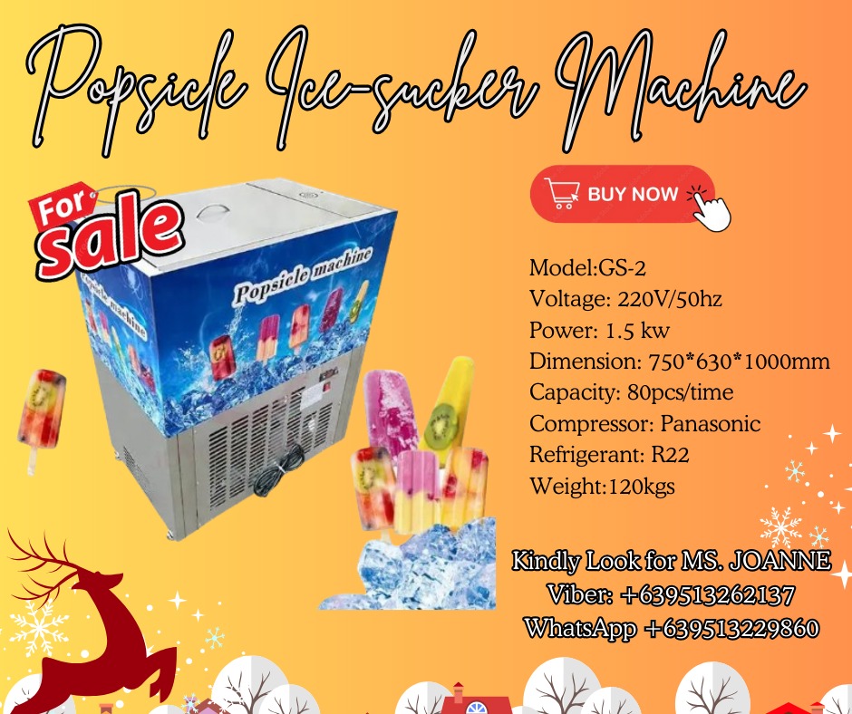 Commercial Automatic Stick Ice Cream Popsicle Ice-sucker Machine ...