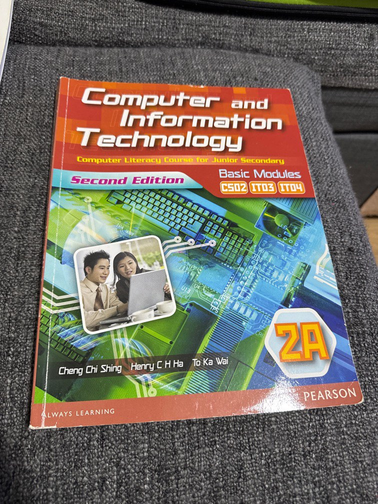 中學課本: Computer and Information Technology 2nd Edition (Pearson), 興趣及遊戲 ...