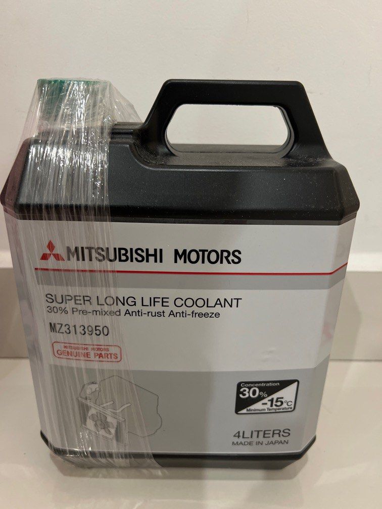 Cooling Cleaner & Mitsubishi Original Super Long Life Coolant 4Litre ...