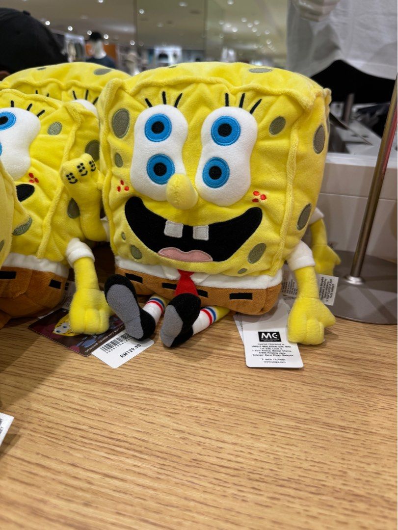 CPFM x Uniqlo Spongebob Squarepants Plushie, Hobbies & Toys, Toys ...