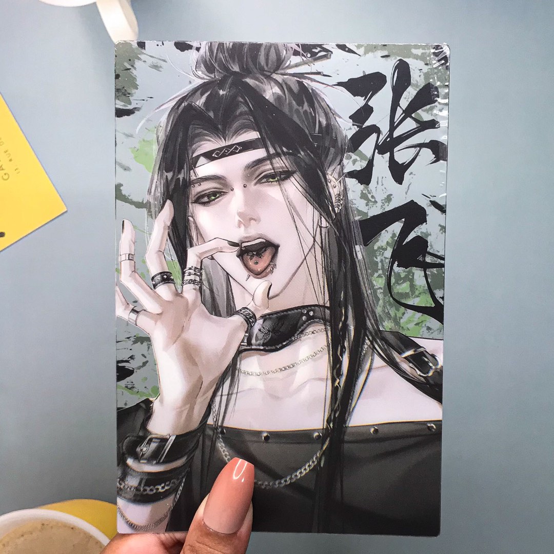 Daihao Yuan Codename Kite Zhang Fei transparent card fanart | Chinese ...