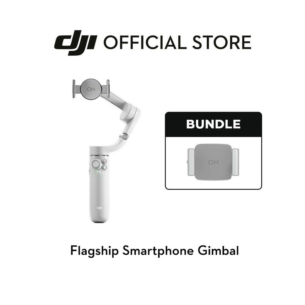 DJI OM 5 - Handheld 3-Axis Smartphone Gimbal Foldable Stabilizer Ideal ...