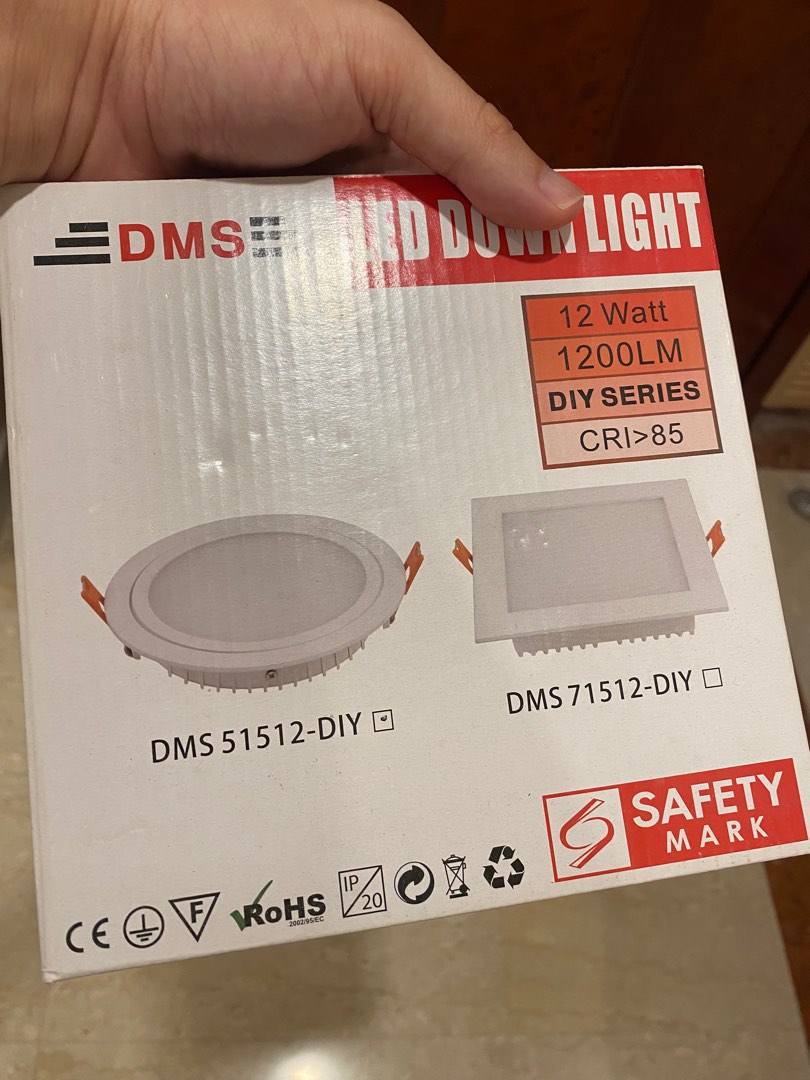 DMS LED Downlight, Furniture & Home Living, Lighting & Fans, Lighting ...