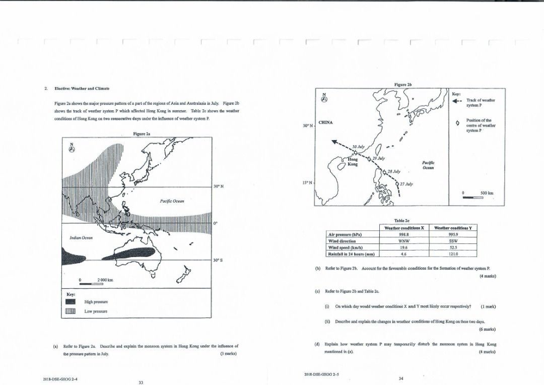 DSE Geog Past Paper Qs & Ans (sp, pp, 2012–2024) 2025最新版 // 還有中、英文版 ...