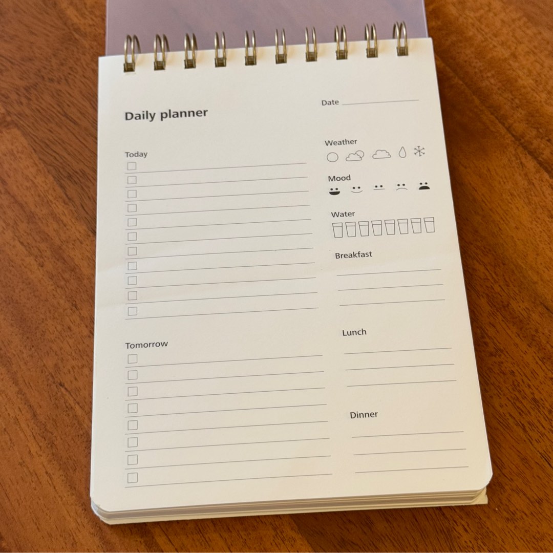 Flying Tiger Daily Planner Pad, Hobbies & Toys, Stationary & Craft ...