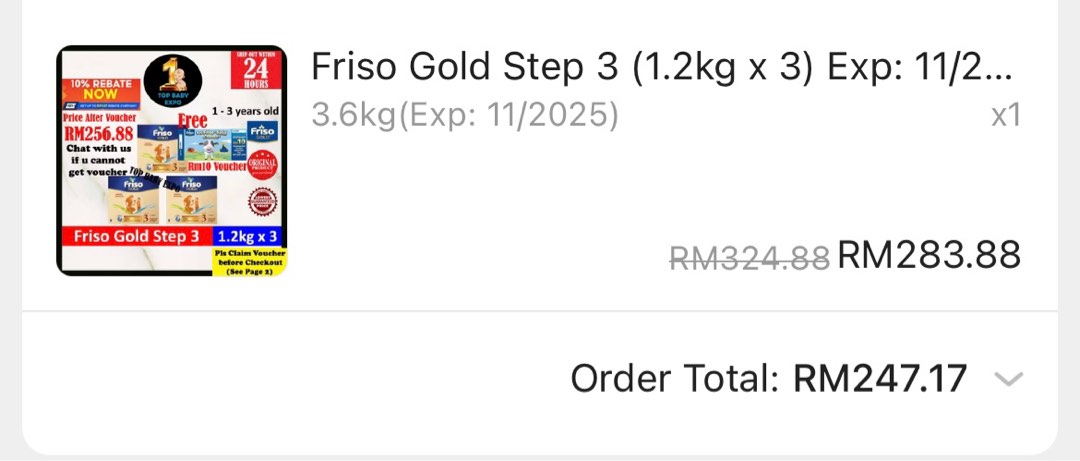 Frisolac Step 3, Babies & Kids, Nursing & Feeding, Weaning & Toddler ...