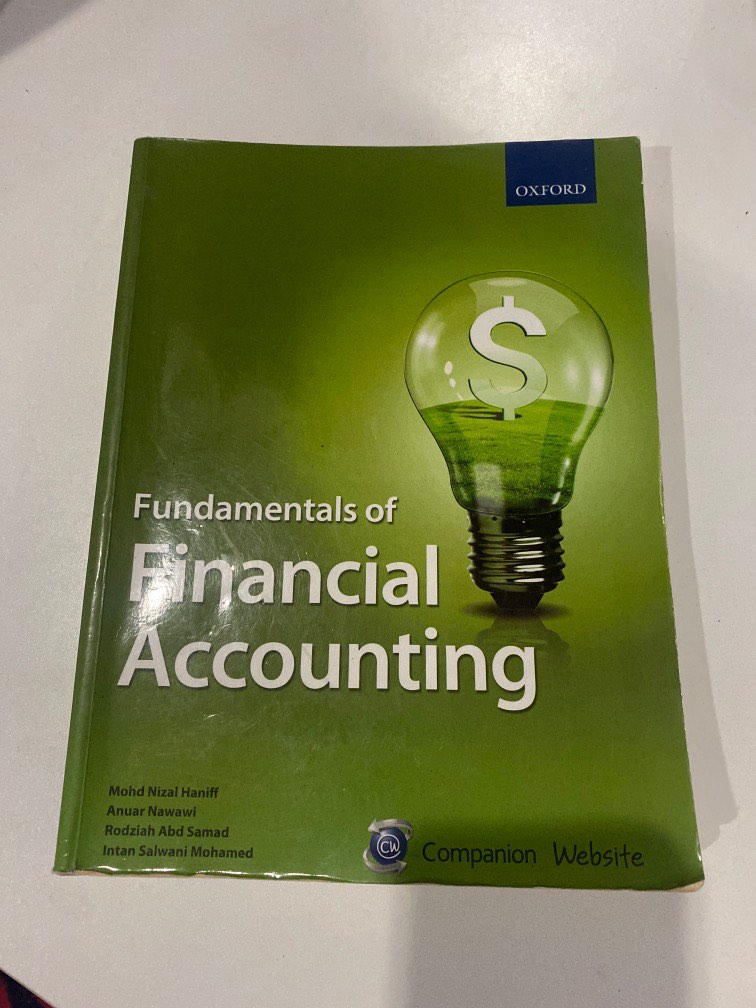 Fundamentals of Financial Accounting, Hobbies & Toys, Books & Magazines ...