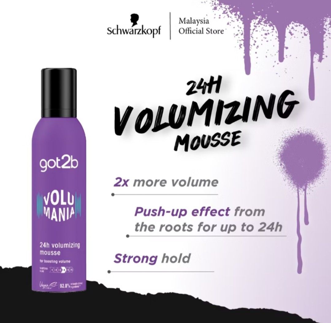 Got2b hairstyle mousse, Beauty & Personal Care, Hair on Carousell