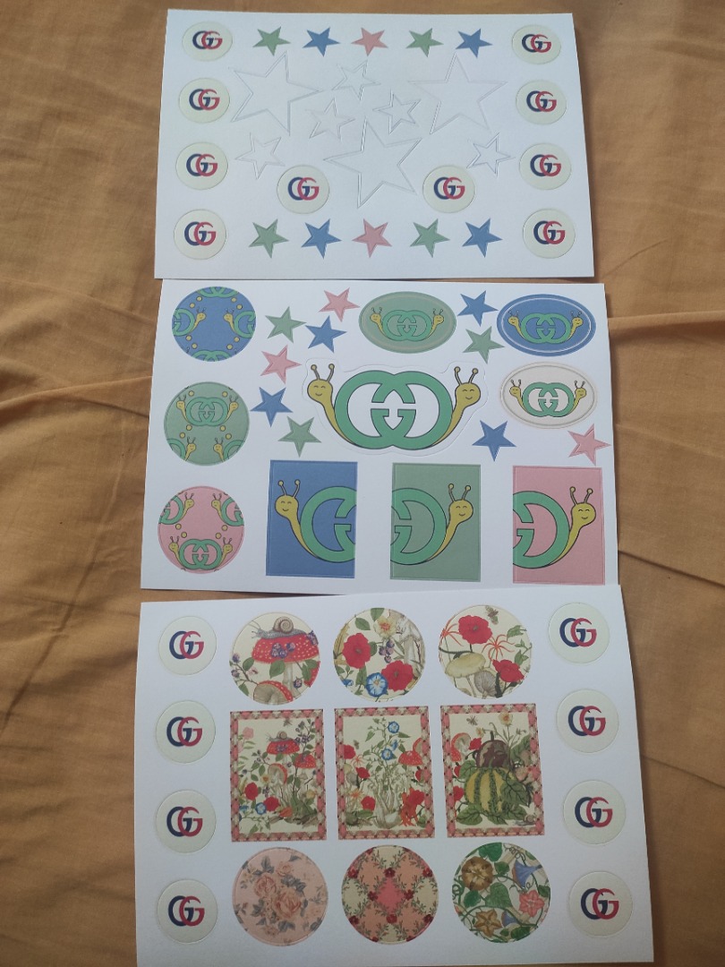 Gucci Kids 2024 Edition Stickers, Hobbies & Toys, Memorabilia ...