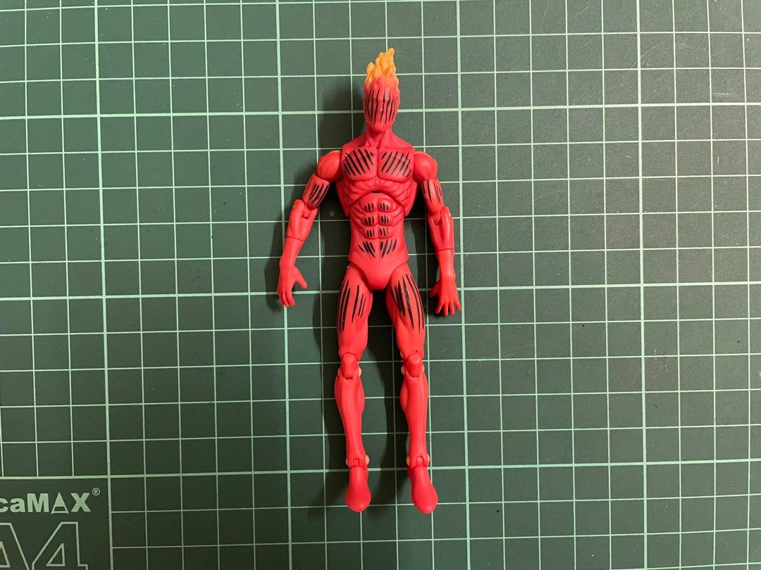 Hasbro Marvel Universe Human Torch 3.75” Action Figure, Hobbies & Toys ...