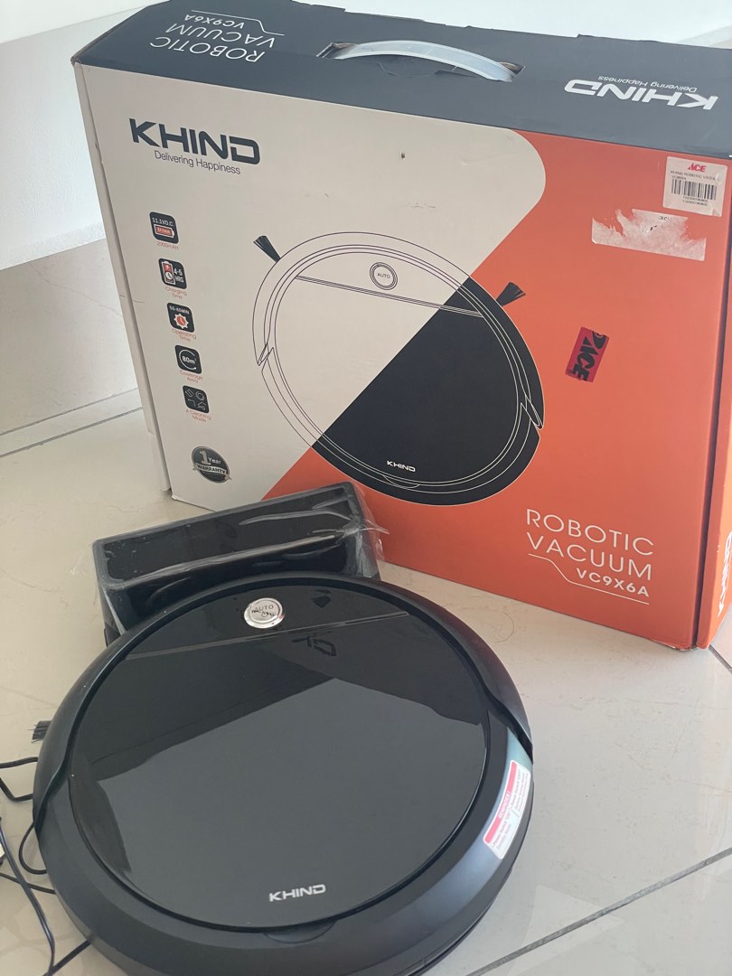 Khind Robot Wet & Dry Vacuum Cleaner, TV & Home Appliances, Vacuum ...