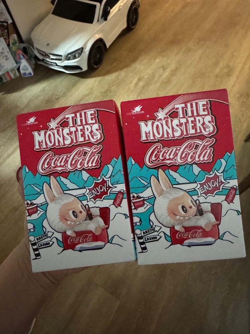 Labubu Coca Cola figurine, Hobbies & Toys, Memorabilia & Collectibles ...