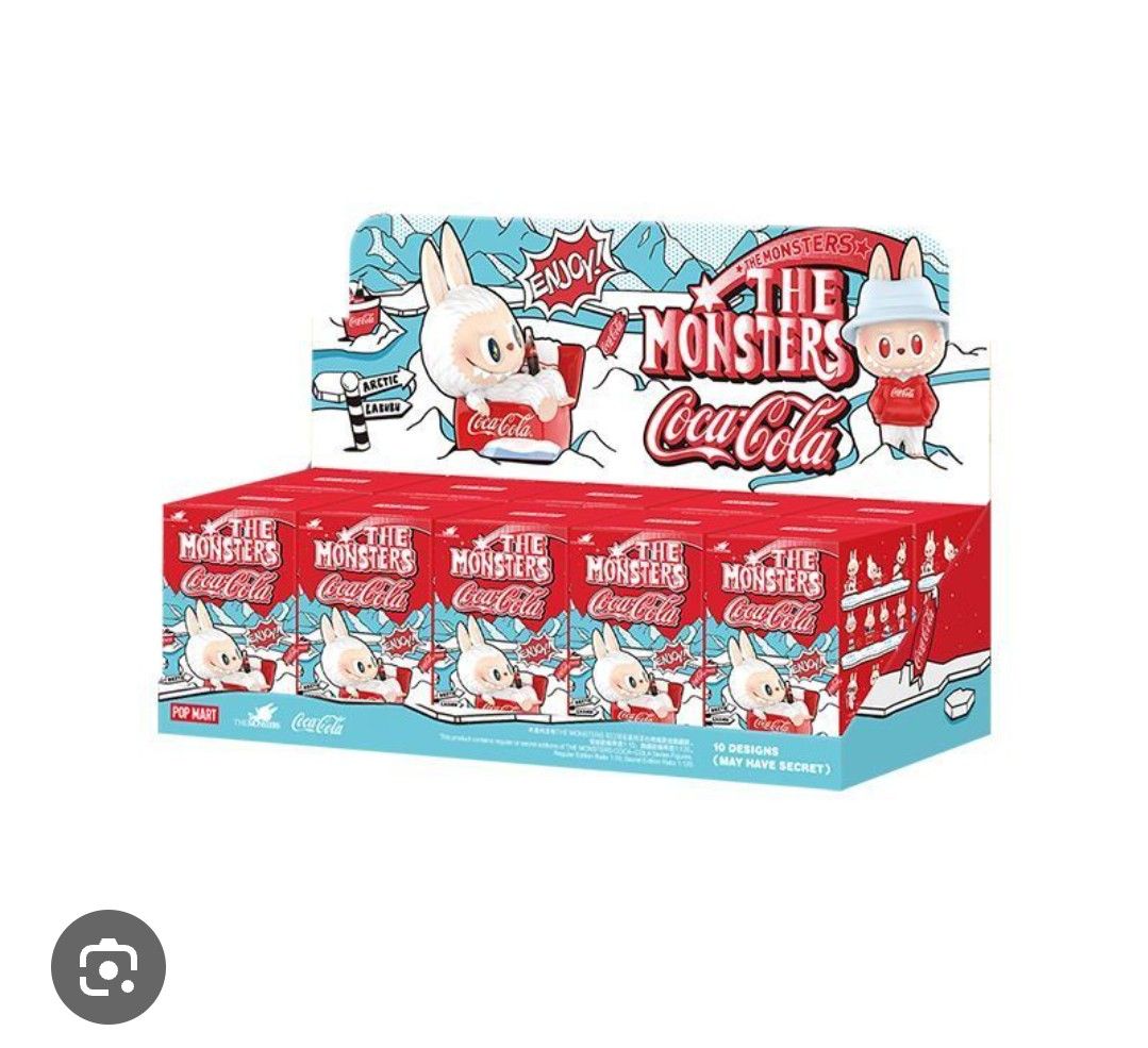 Labubu Coca-Cola Series Popmart (Whole Set), Hobbies & Toys, Toys ...