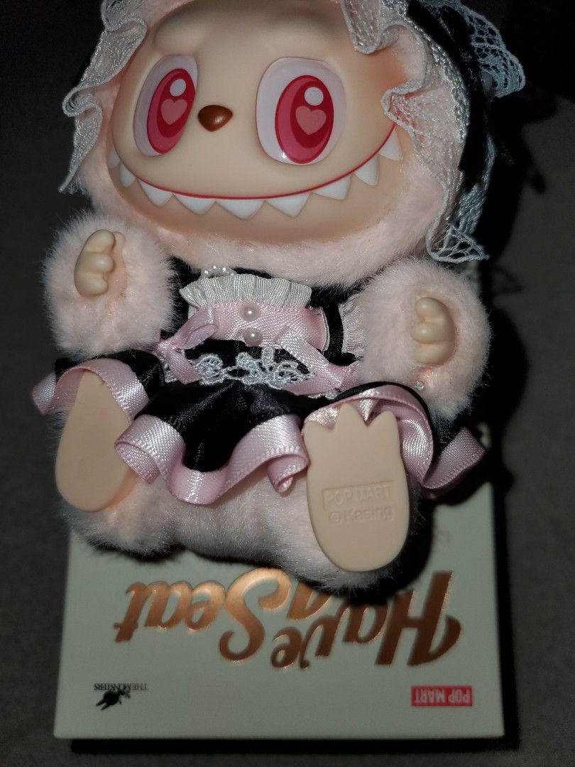 Labubu Soft Toy - Dada labubu v2 sitting, Hobbies & Toys, Toys & Games ...