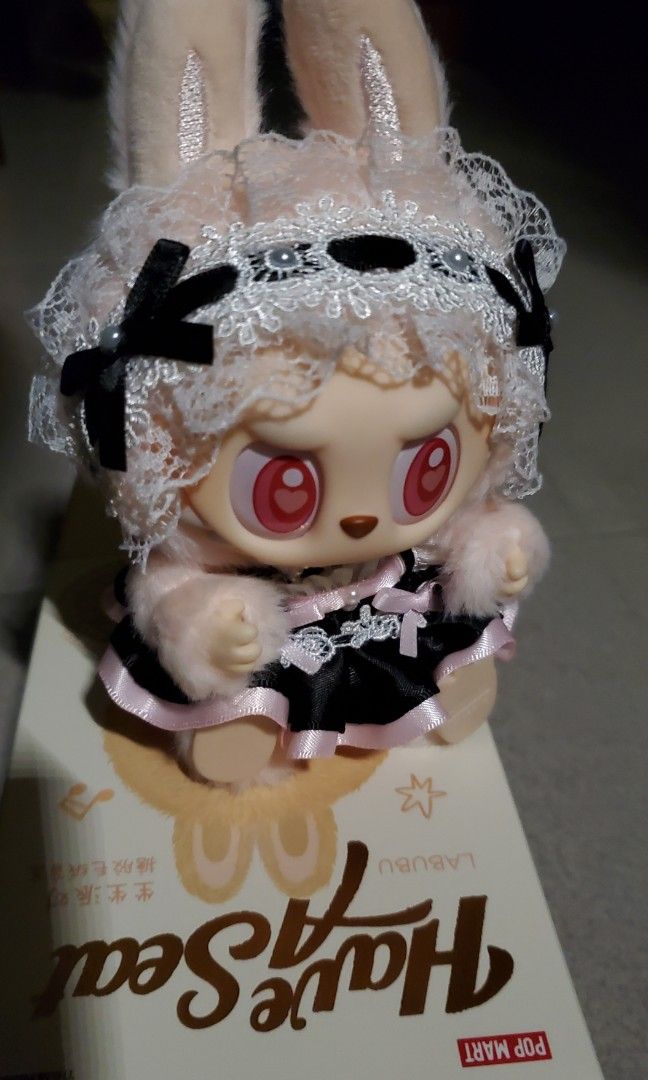 Labubu Soft Toy - Dada labubu v2 sitting, Hobbies & Toys, Toys & Games ...