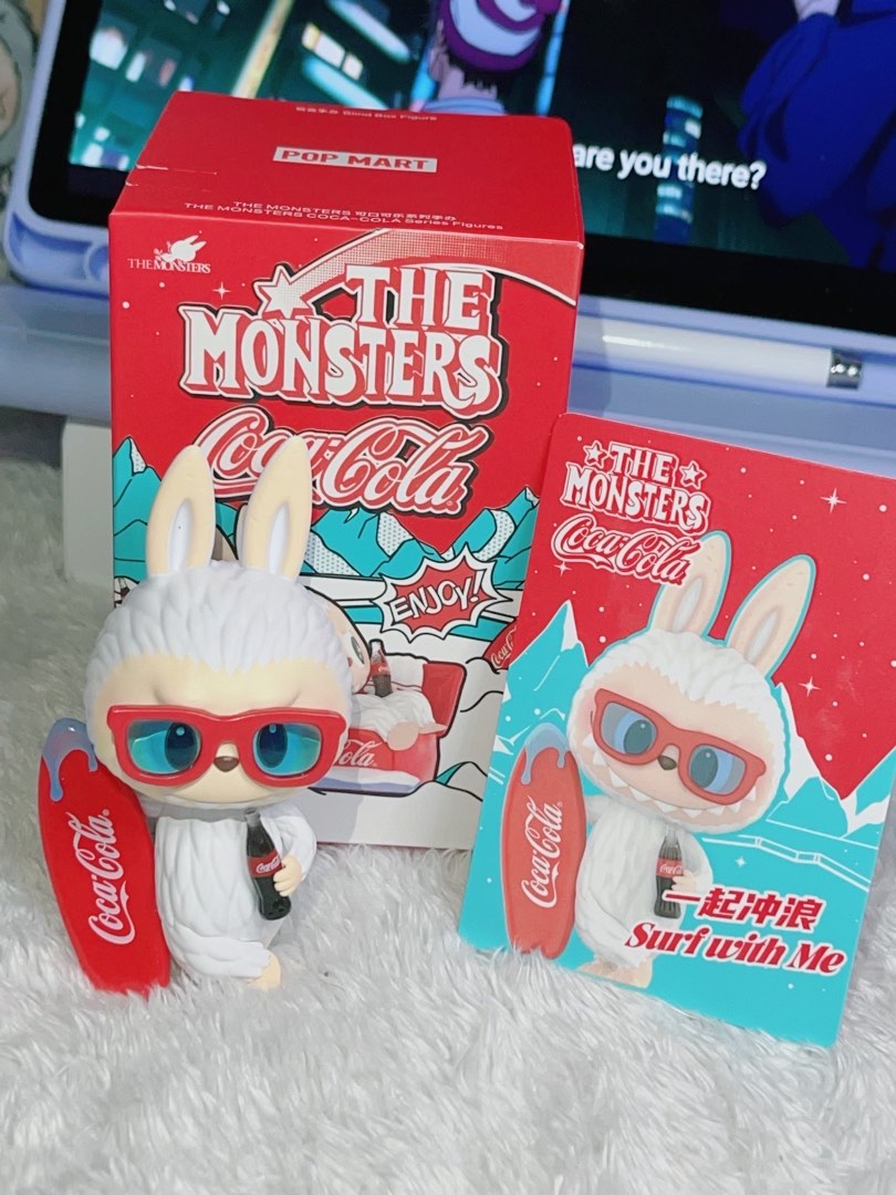 Labubu The Monsters x Coca Cola, Hobbies & Toys, Toys & Games on Carousell
