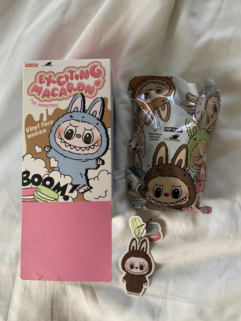 LABUBU V1 Macaron Chestnut Cocoa (Secret), Hobbies & Toys, Toys & Games ...