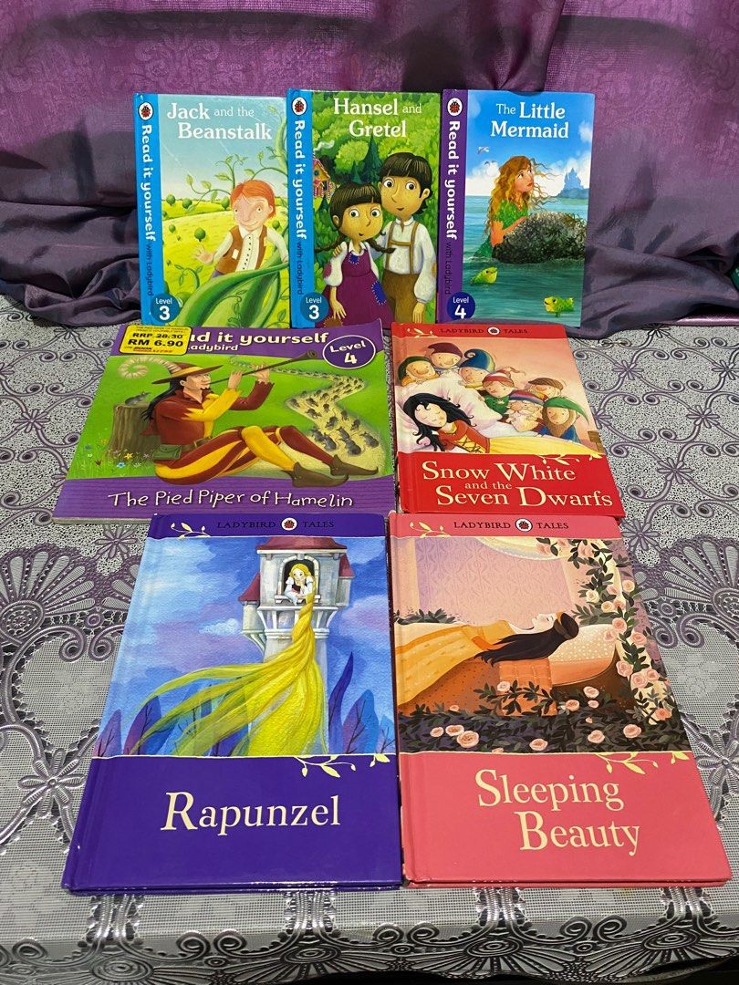 Ladybird Fairytale story books Read it yourself Level 3-4 - RM 5 each ...