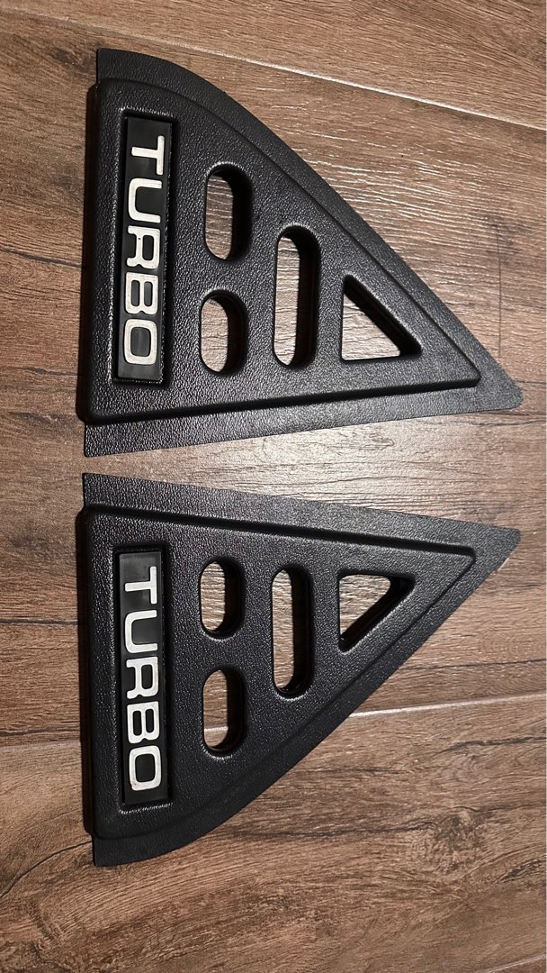 Lancer L type 1976-78 rear door glass garnish, Car Parts & Accessories ...