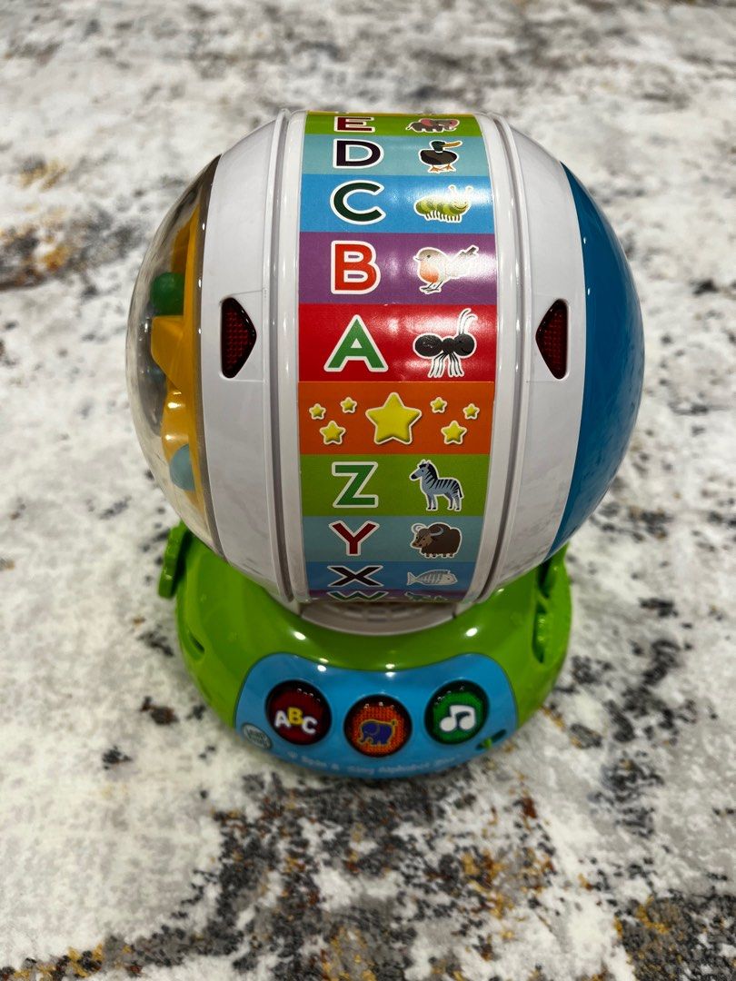 Leapfrog Spin & Sing Alphabet Zoo, Babies & Kids, Infant Playtime on ...