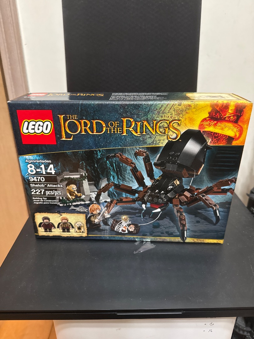 Lego 9470-Shelob Attack-The Lord of the Rings, 興趣及遊戲, 玩具 & 遊戲類 - Carousell