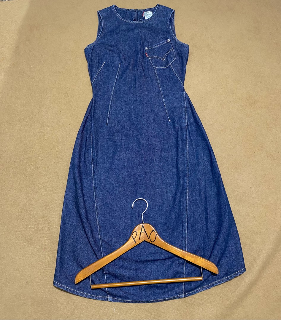 Levi's Engineered Denim Dress, Women's Fashion, Dresses & Sets, Dresses ...