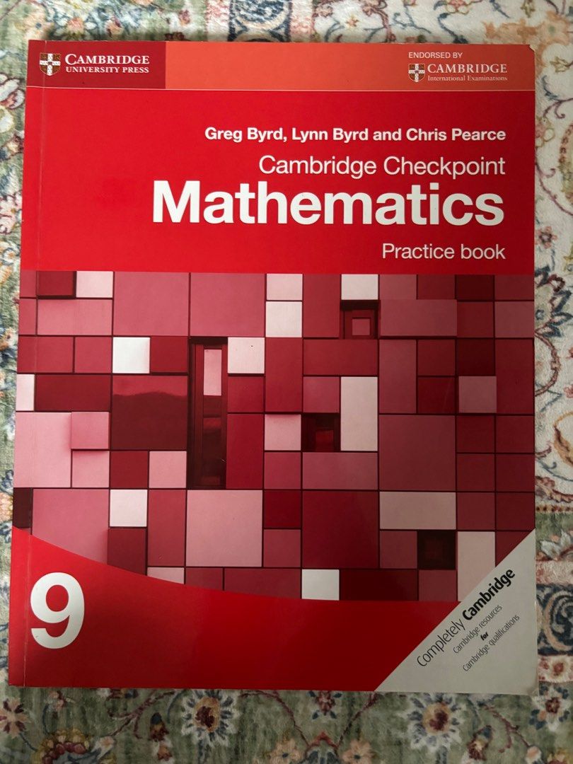 Mathematics Cambridge Checkpoint Practice Book, Hobbies & Toys, Books ...