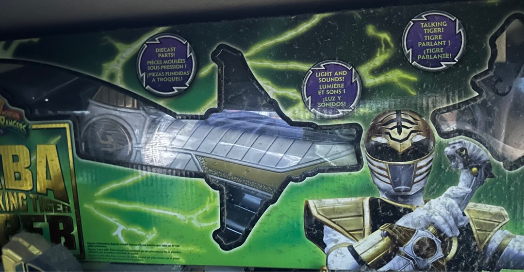 mighty morphin power rangers lagency saba talking tiger, Hobbies & Toys ...