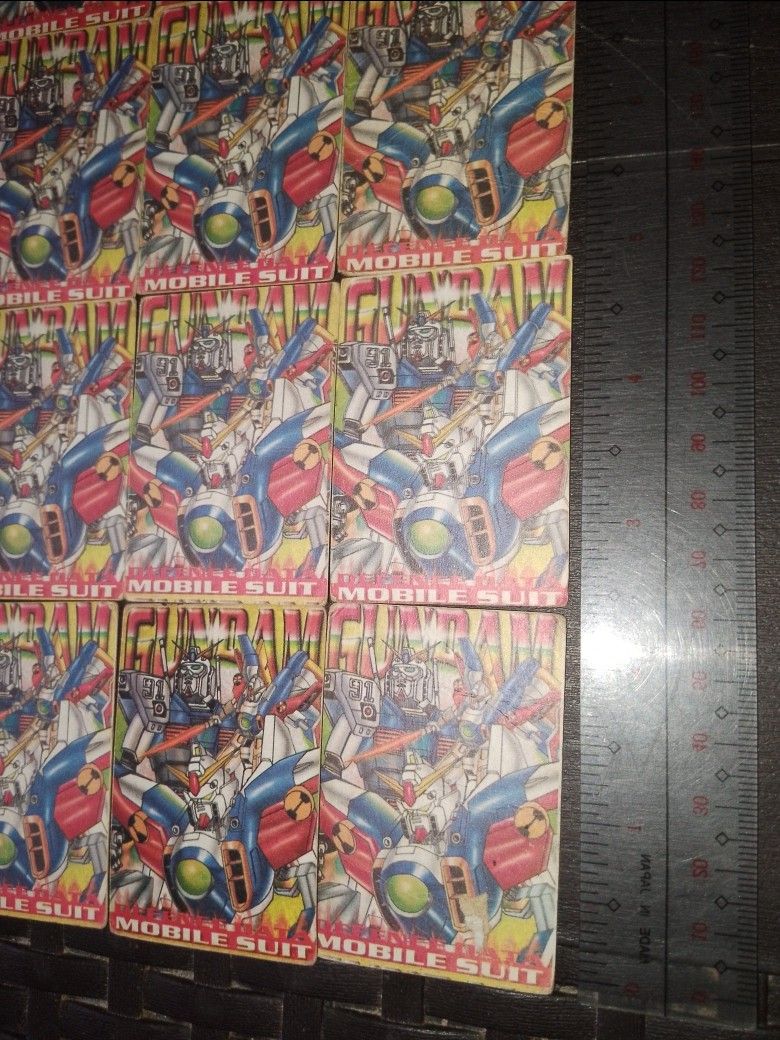 Mobile Suit Gundam Anime Teks Cards 28 Pieces Set, Hobbies & Toys, Toys ...