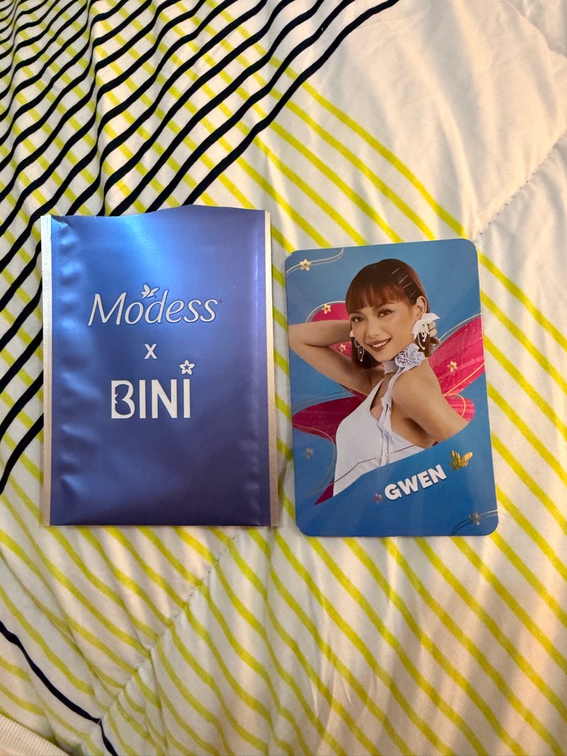 Modess Bini Gwen Photocard (can trade i'm lf mikha modess pc wts wtt ...