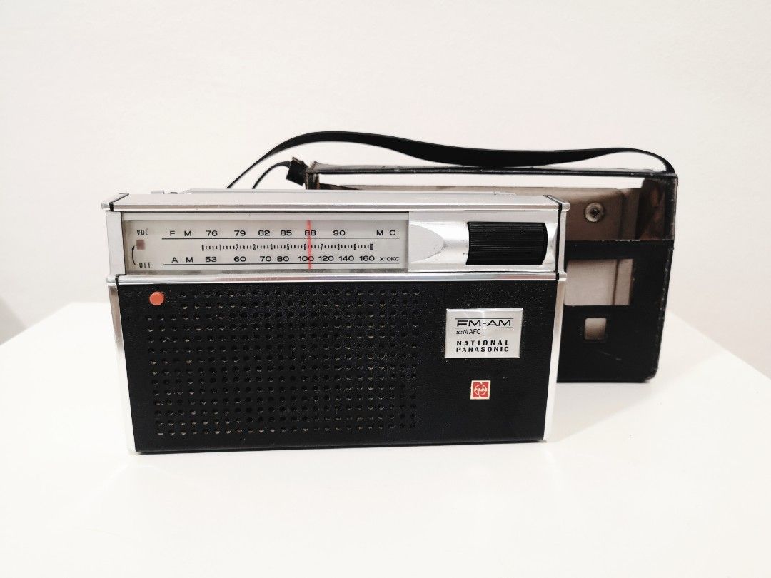 National Panasonic rf-680 FM/AM 9 transistor 8 diode vintage 1960s ...