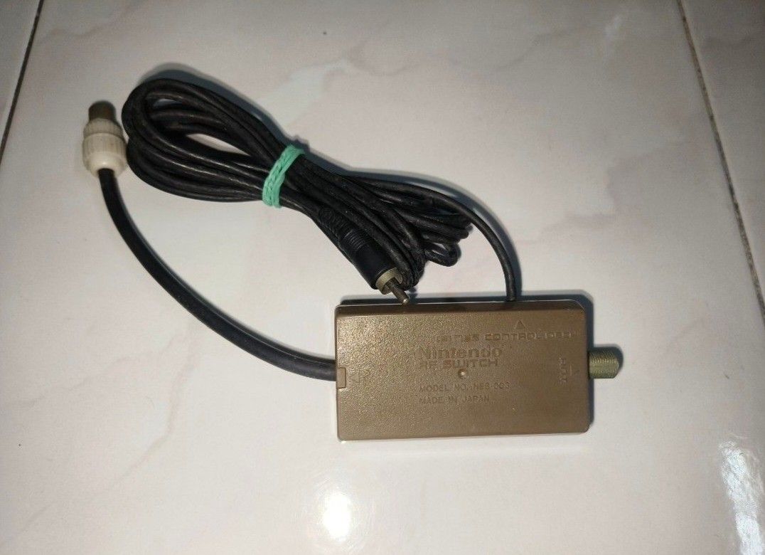 Nintendo NES RF Cable, Video Gaming, Video Games, Nintendo on Carousell