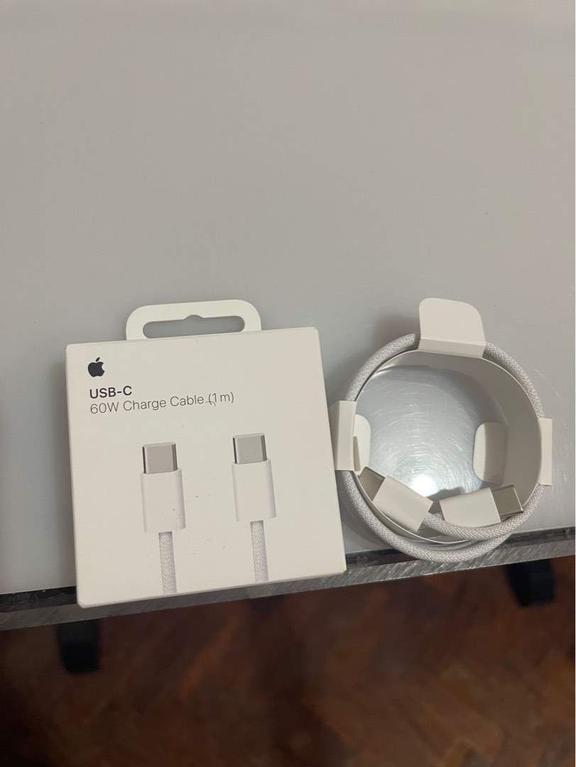 Original Apple USB-C Woven Charger Cable 1M 60W, Mobile Phones ...