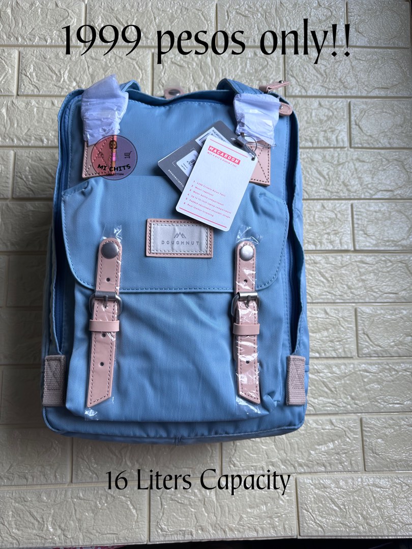 Original Doughnut 16L Backpack, Women's Fashion, Bags & Wallets ...