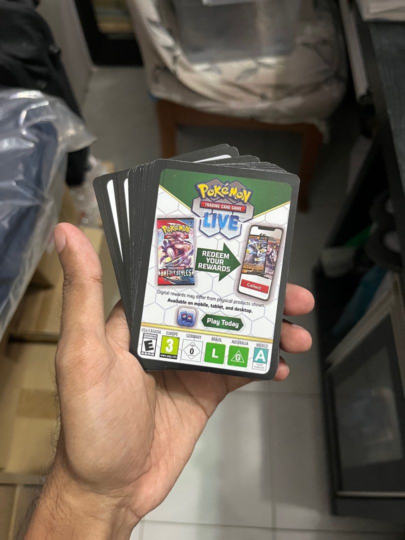 Pokemon TCG Code Cards, Hobbies & Toys, Toys & Games on Carousell