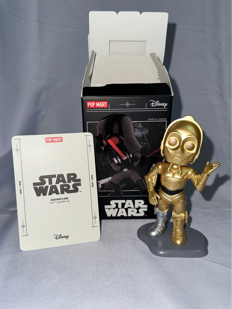 Pop Mart Star Wars Series C3P0 | Collectible Figure Gift Ornament C3pO ...