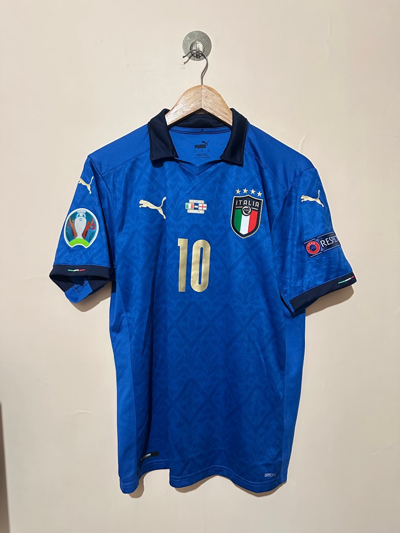 Puma Italy Insigne Euro Final Football Jersey Soccer Shirt Blokecore ...