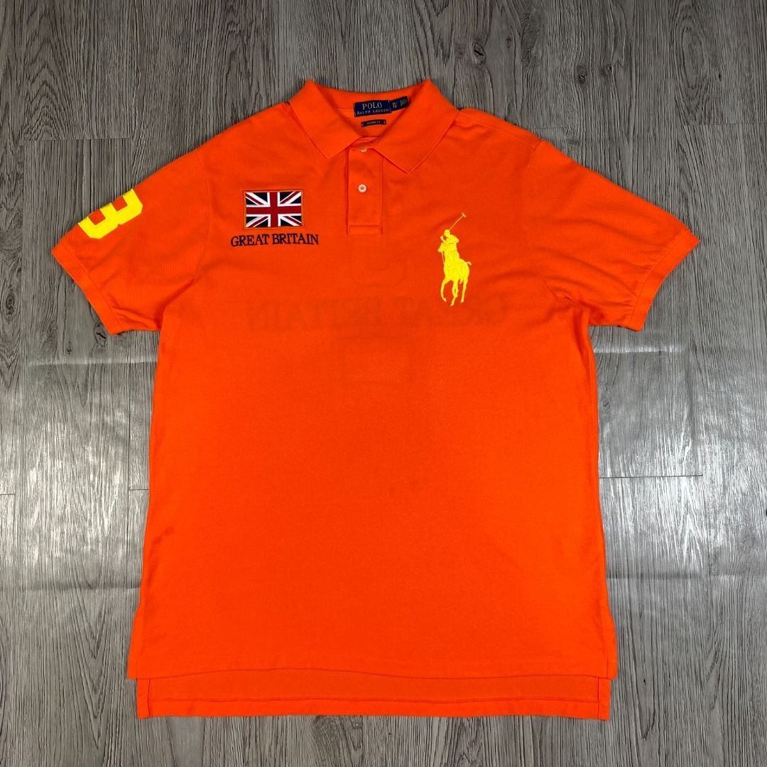 Ralph Lauren - Chief Kief - Great Britain - Polo Shirt, Men's Fashion, Tops & Sets, Formal ...