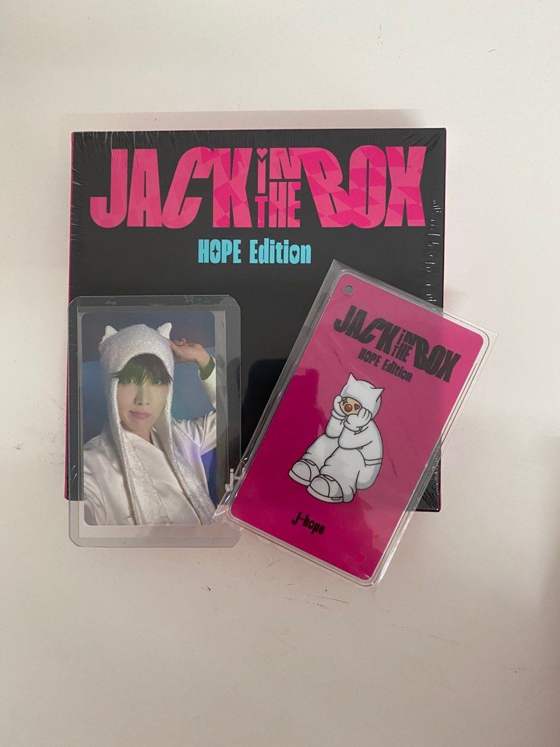 Sealed Bts Jhope Jack In The Box (Hope Edition) Album with JPFC POB, Hobbies & Toys ...