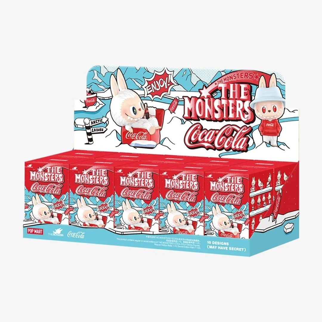Sealed Popmart Monster Labubu coca-cola figures, Hobbies & Toys, Toys ...