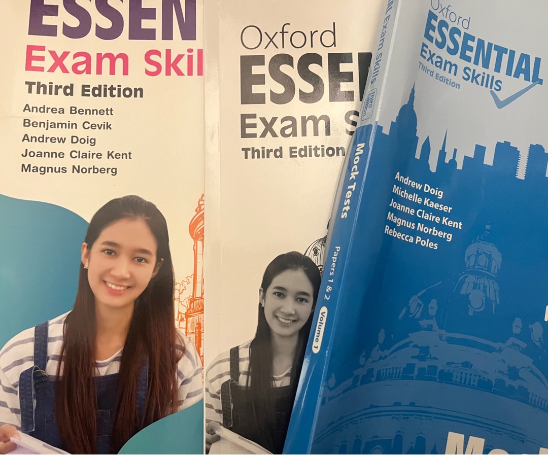 全Set Oxford Essential Exam Skills Third Edition and Mock test Paper 1 ...