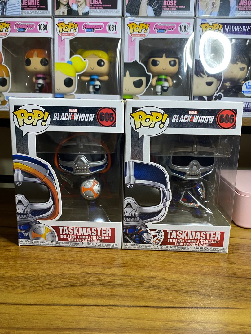 SET Taskmaster Funko Pop for 750| Taskmaster Black Widow Funko Pop ...